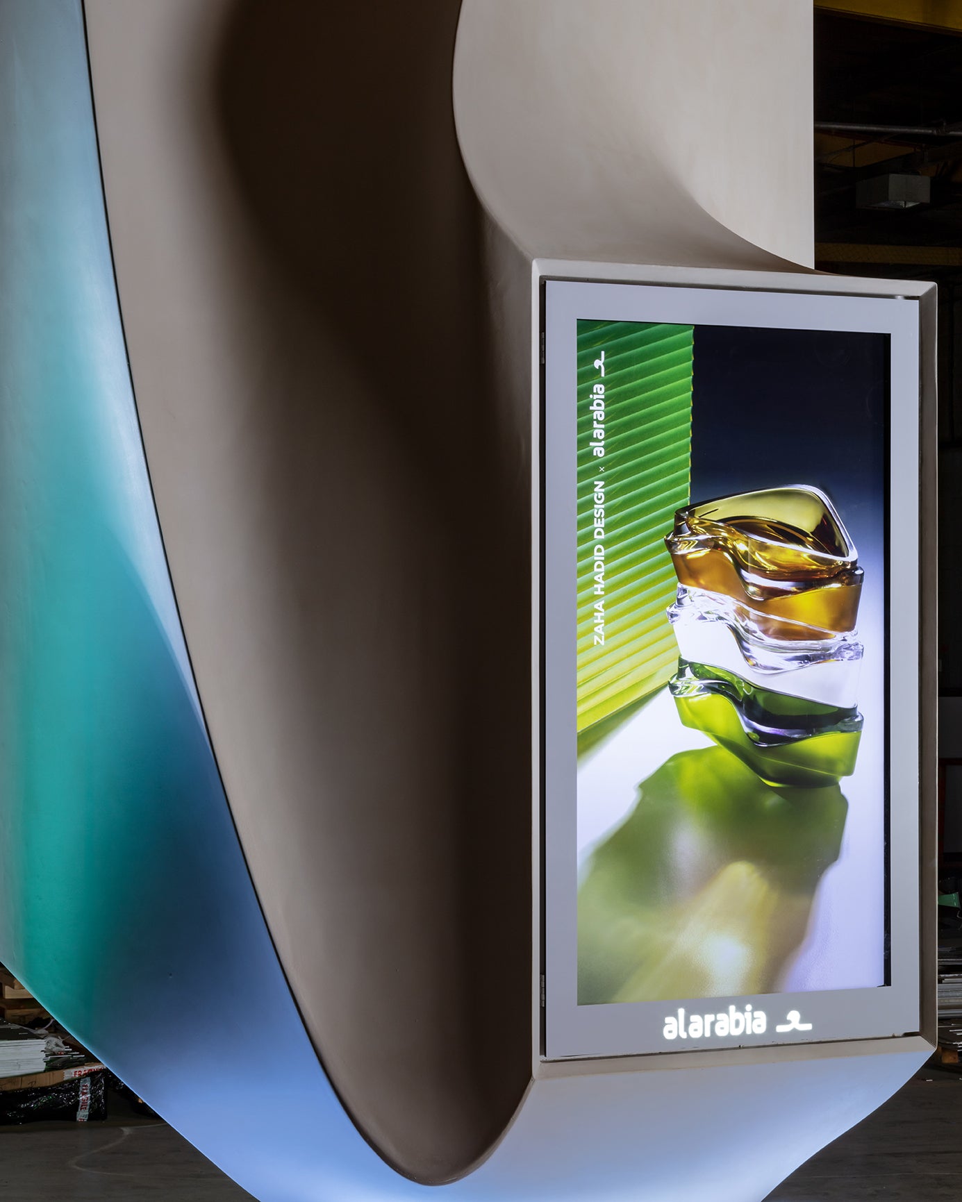 Zaha Hadid Design | Dkhoun Billboard for Al Arabia