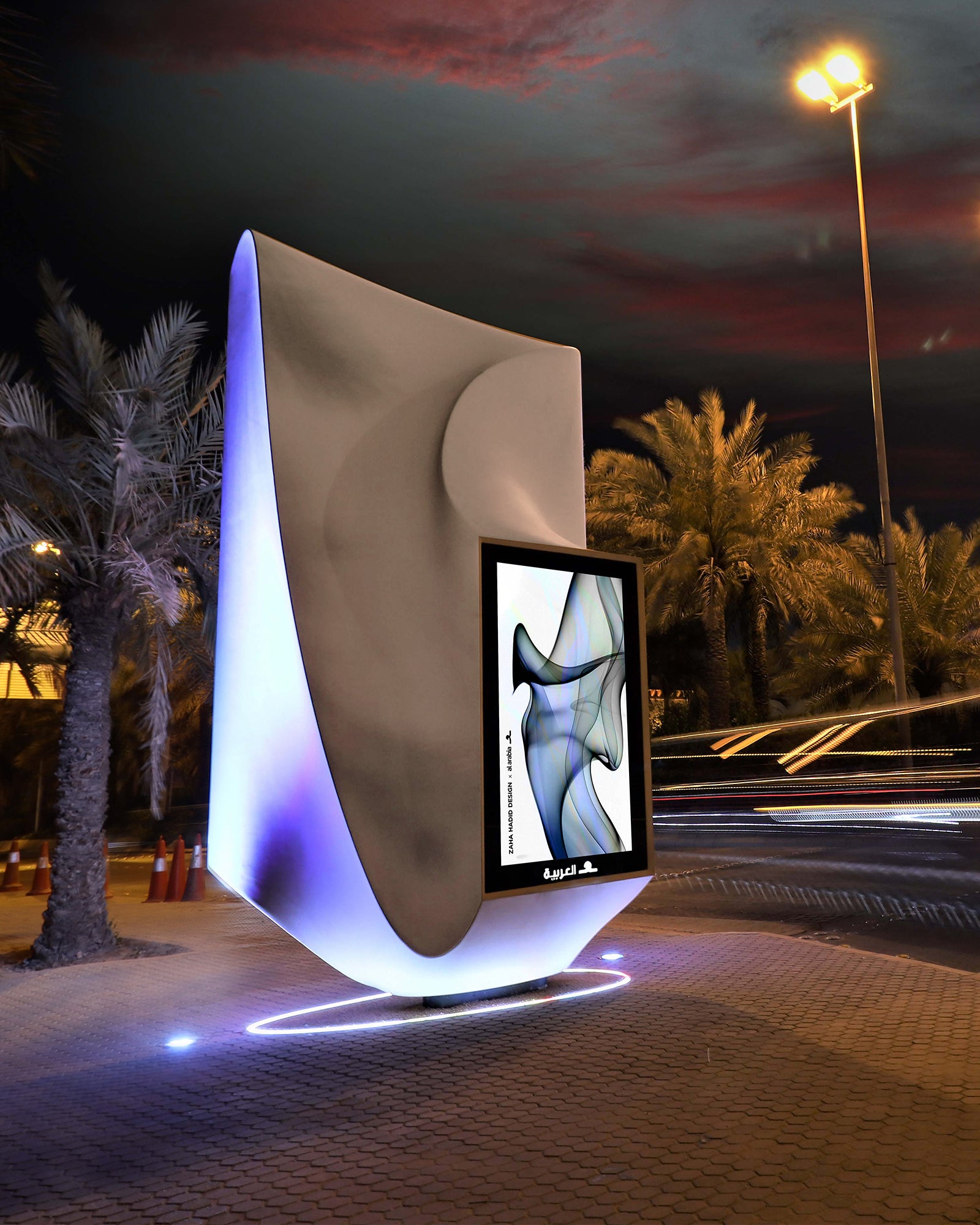 Zaha Hadid Design | Dkhoun Billboard for Al Arabia